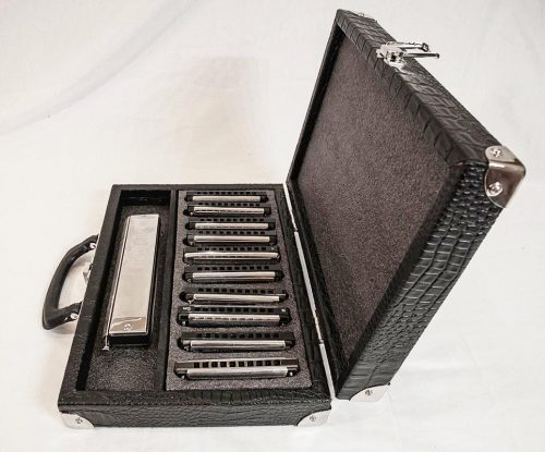 The Gambler - Hurricane Custom Harmonica Cases