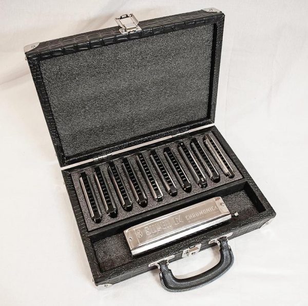 The Gambler - Hurricane Custom Harmonica Cases