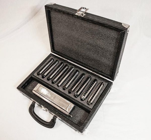 The Gambler - Hurricane Custom Harmonica Cases