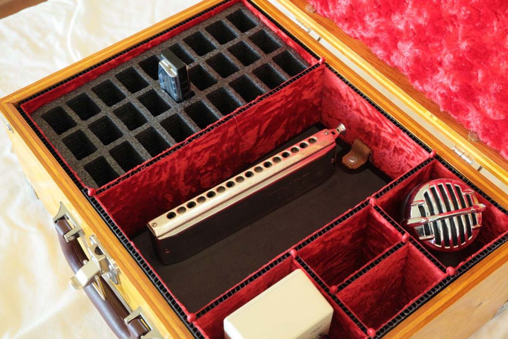 The King Bee - Hurricane Custom Harmonica Cases